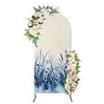 Arch Backdrop 4 Ft, Vintage Reeds Spandex Stretch Fitted Arch Cover ...