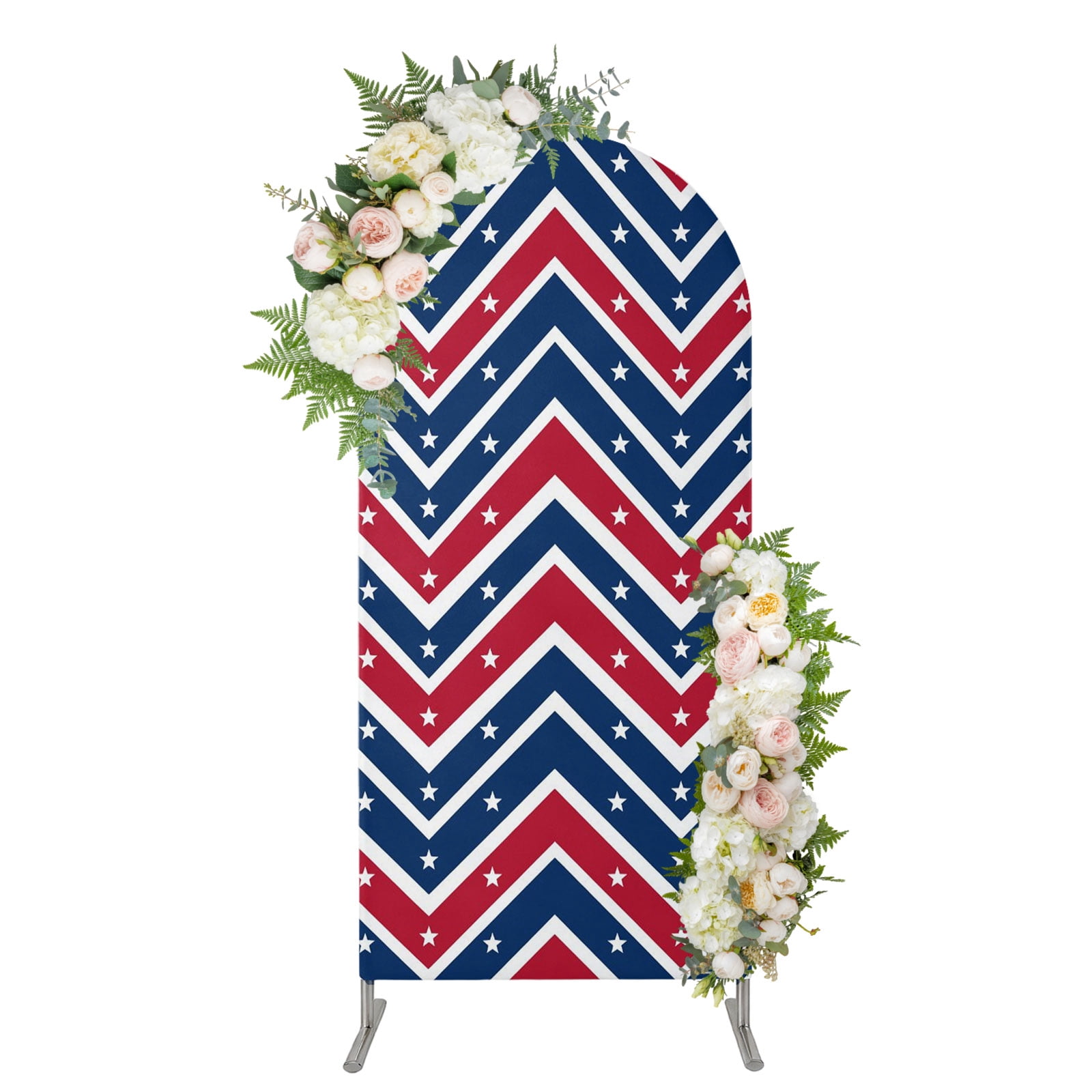 Arch Backdrop 5 Ft, Independence Day Spandex Stretch Fitted Arch Cover ...