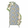 Arch Backdrop 6.6 Ft, Lemon Tree Birds Spandex Stretch Fitted Arch ...