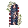 Arch Backdrop 6 Ft, 250 Anniversary Spandex Stretch Fitted Arch Cover ...