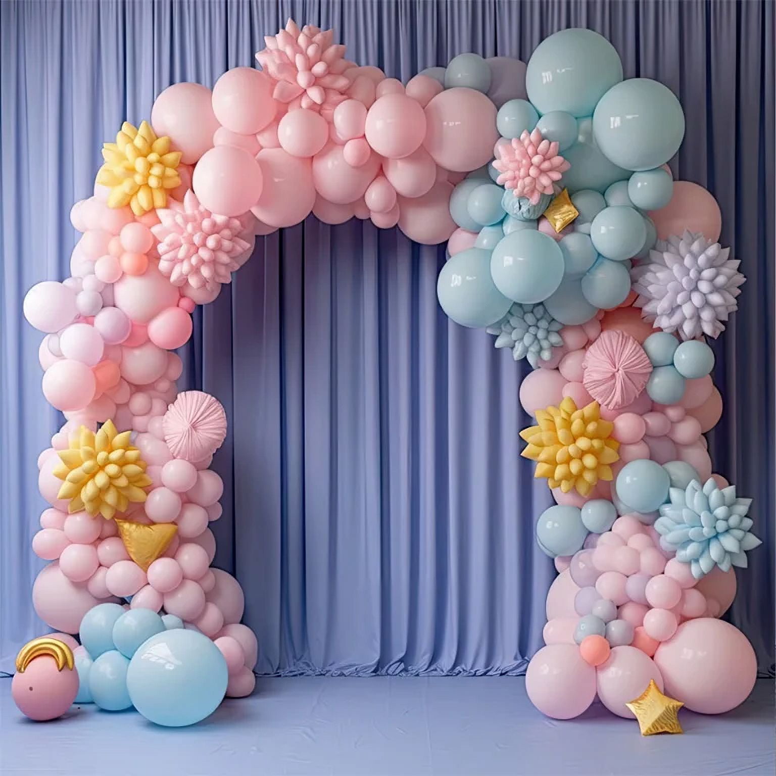 Arch Balloon Princess Girl Birthday Party Cake Smash Portrait r ...