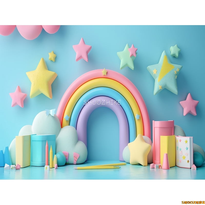 Arch Balloons Birthday Party Photography Backdrops Props Candy Baby ...