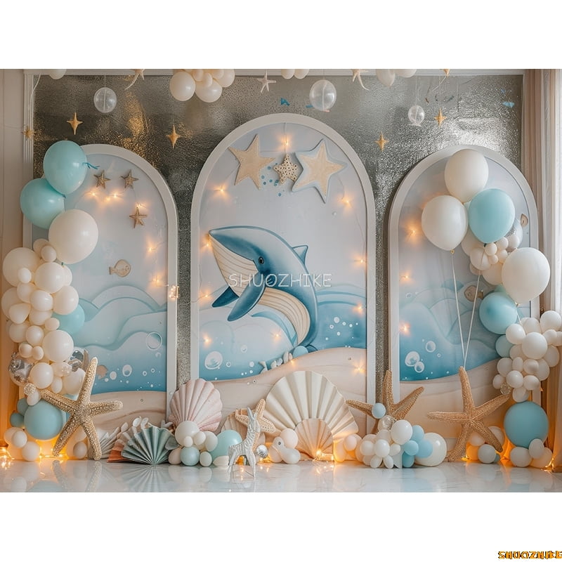 Arch Balloons Birthday Party Photography Backdrops Props Candy Baby ...