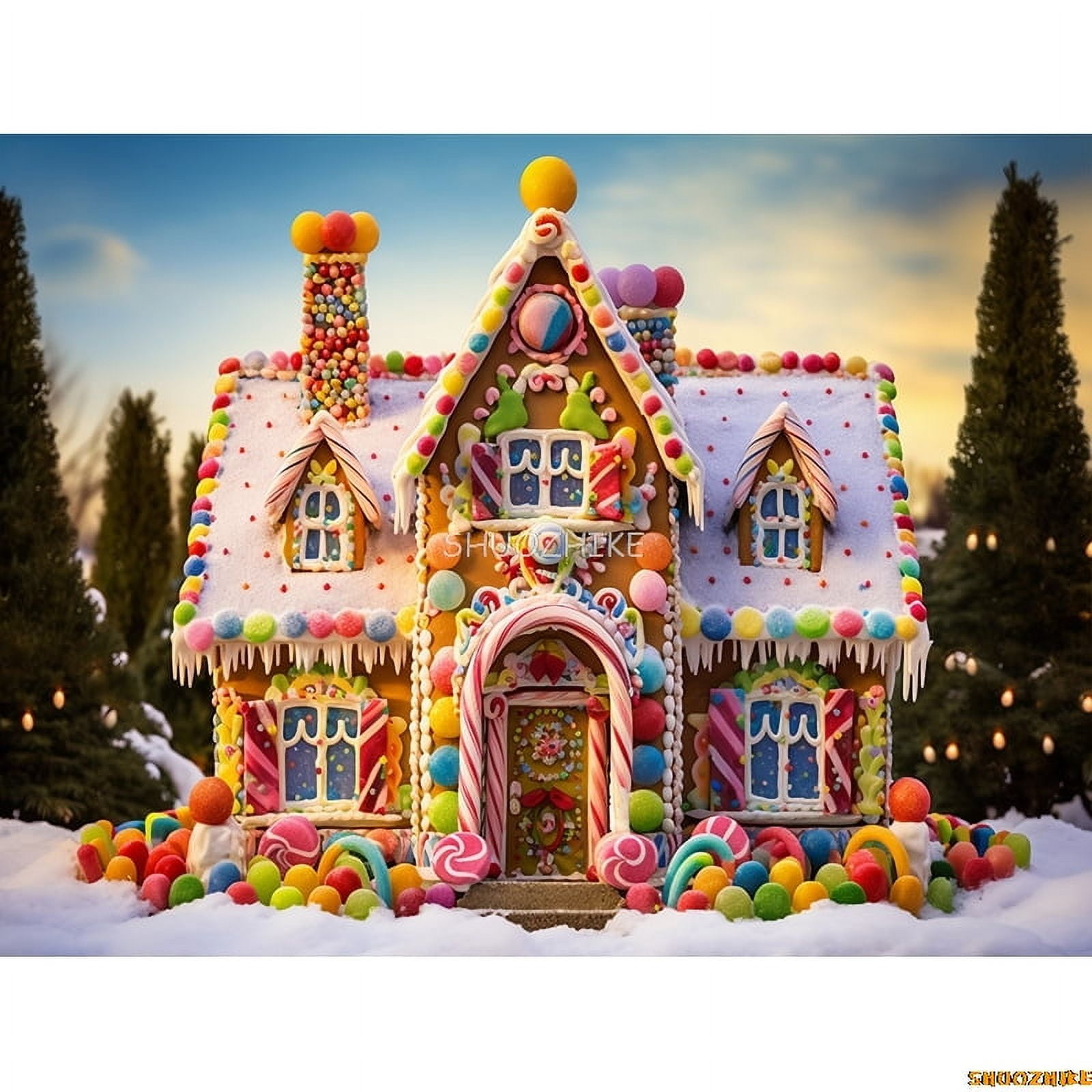 Arch Balloons Birthday Party Photography Backdrops Props Candy Baby ...