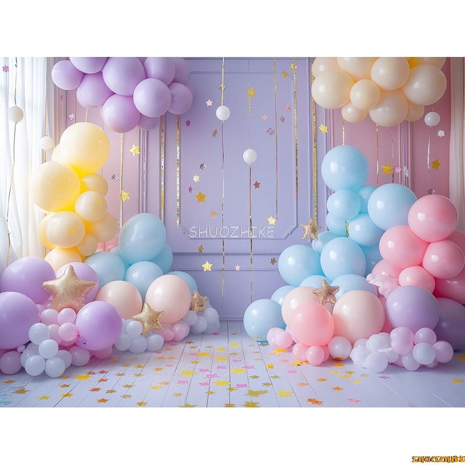 Arch Balloons Birthday Party Photography Backdrops Props Candy Baby ...