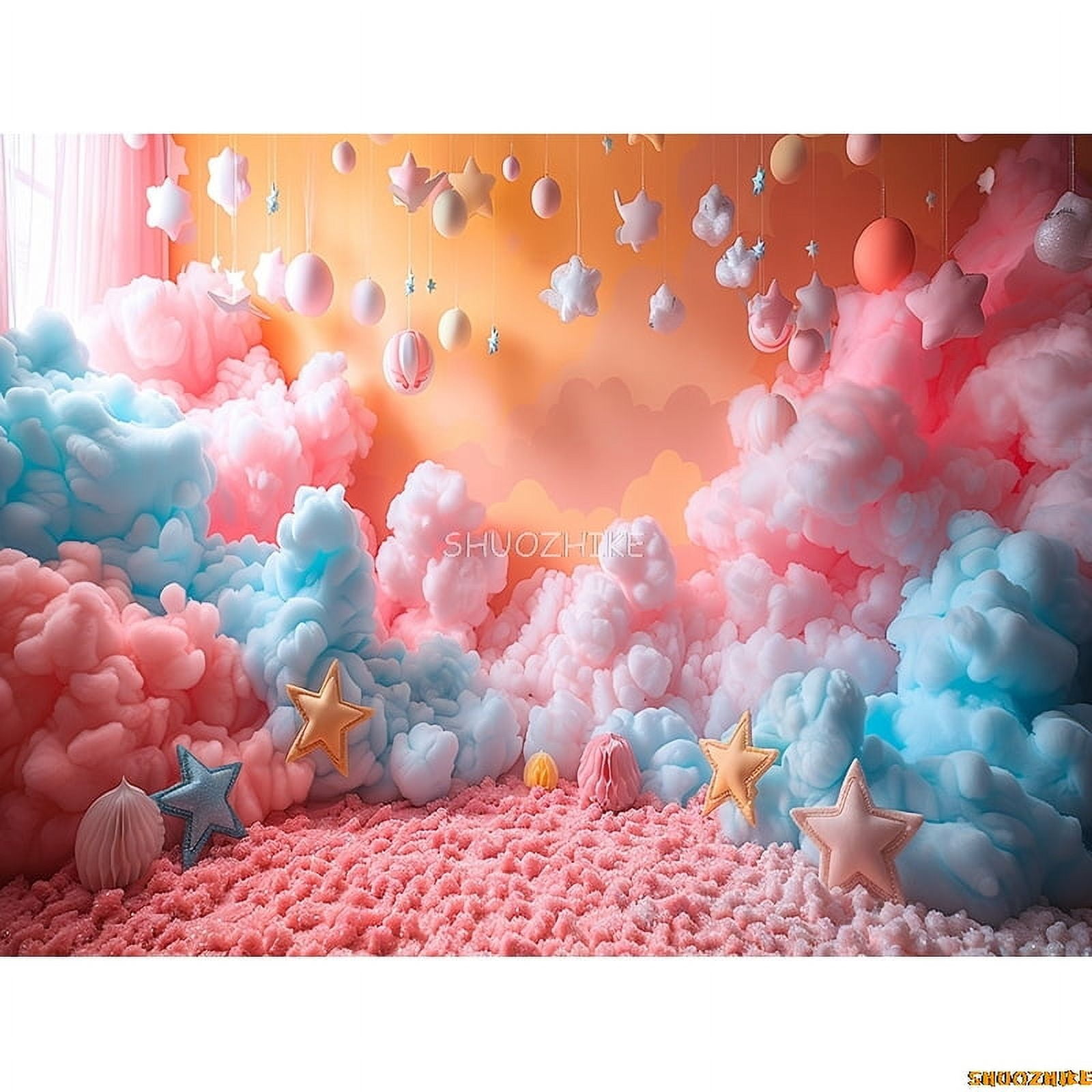 Arch Balloons Happy Birthday Party Photography Backdrops Props Joyous ...