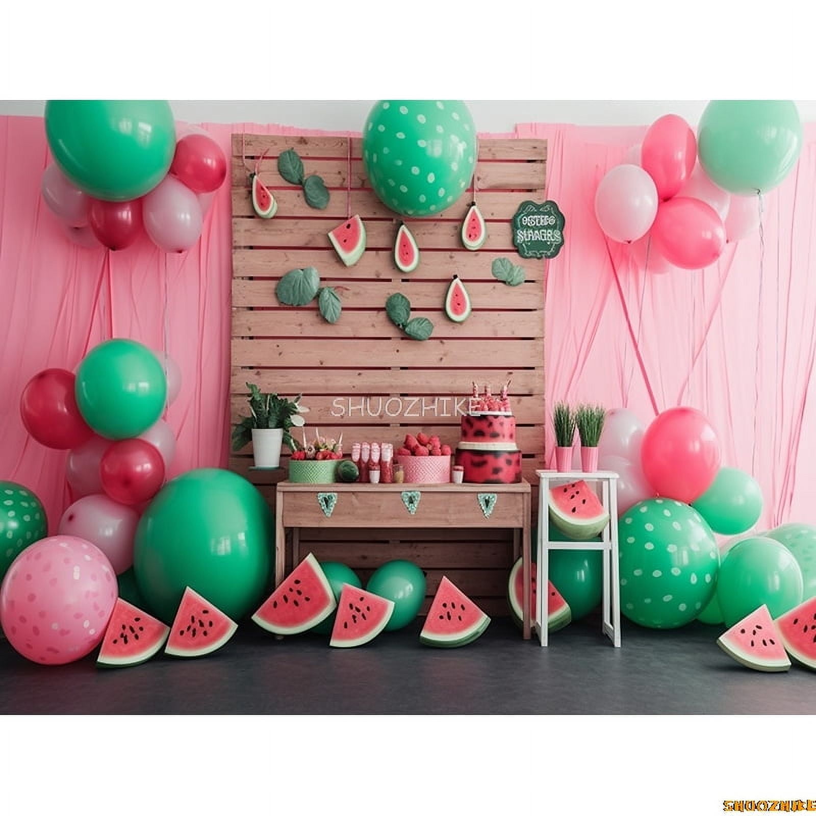 Arch Balloons Happy Birthday Party Photography Backdrops Props Joyous ...