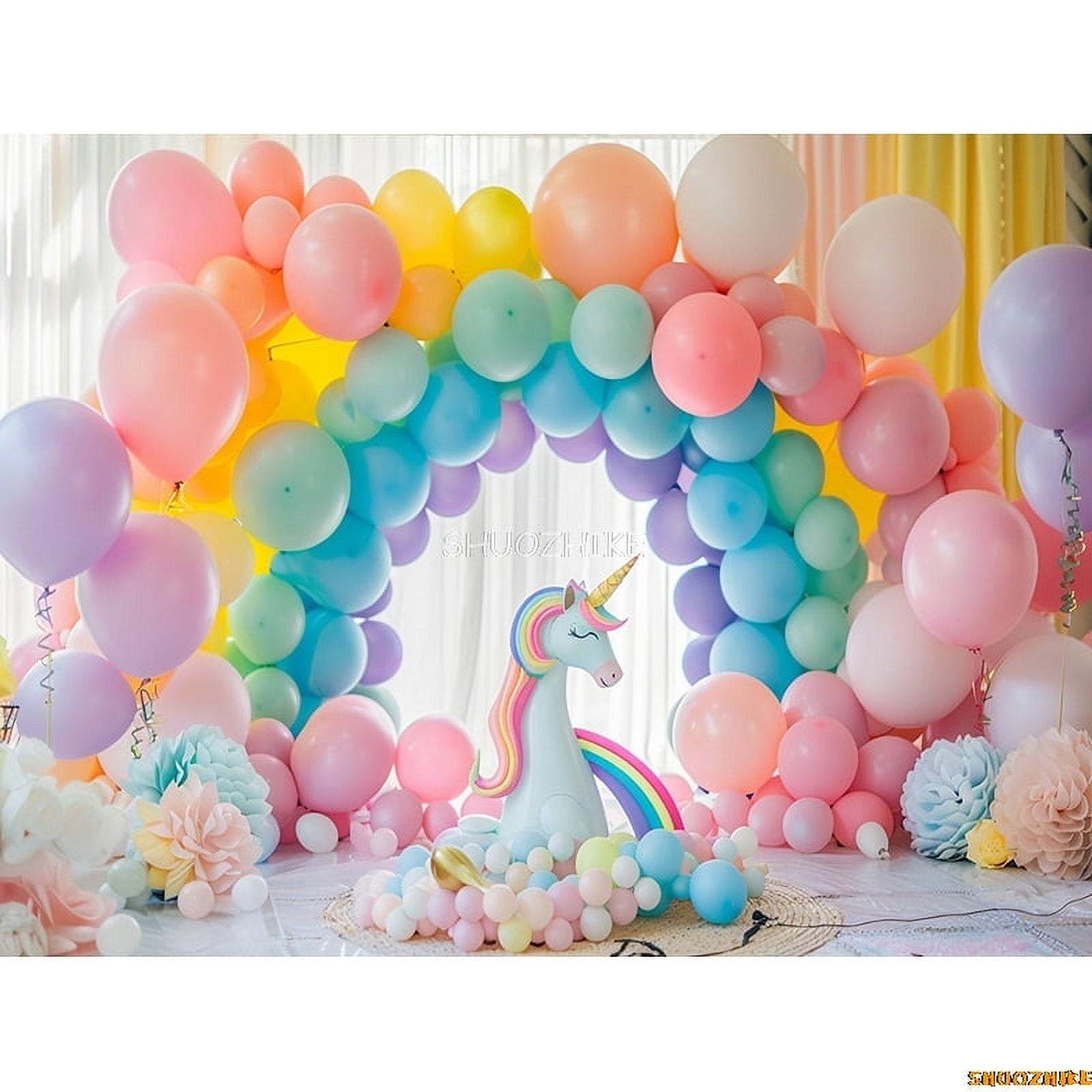 Arch Balloons Unicorns Photography Backdrops Props Baby Newborn ...