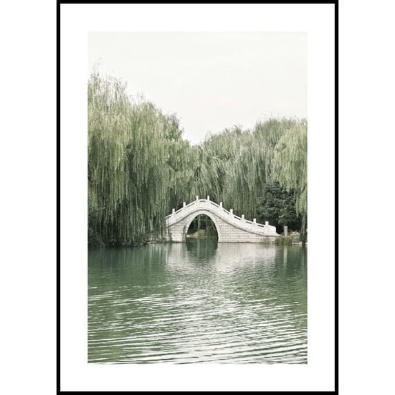 Arch Bridge Poster Wall Art, Modern Wall Decor For Living Room Bedroom ...