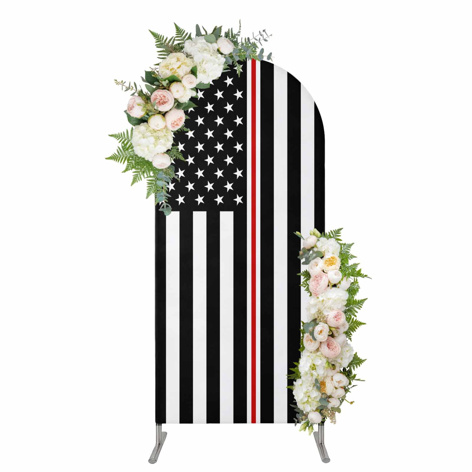 Arch Covers, American Flag Arch Covers Stretchy Backdrop 6.6'x3.3 ...