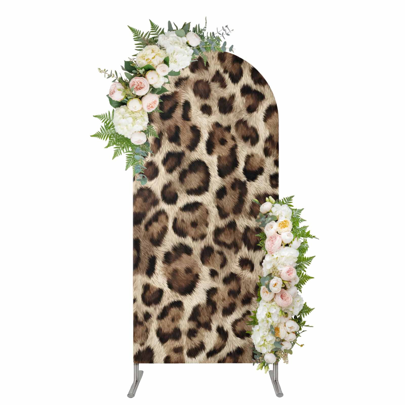 Arch Covers, Leopard Arch Covers Stretchy Backdrop 4'x1.65', Farmhouse ...