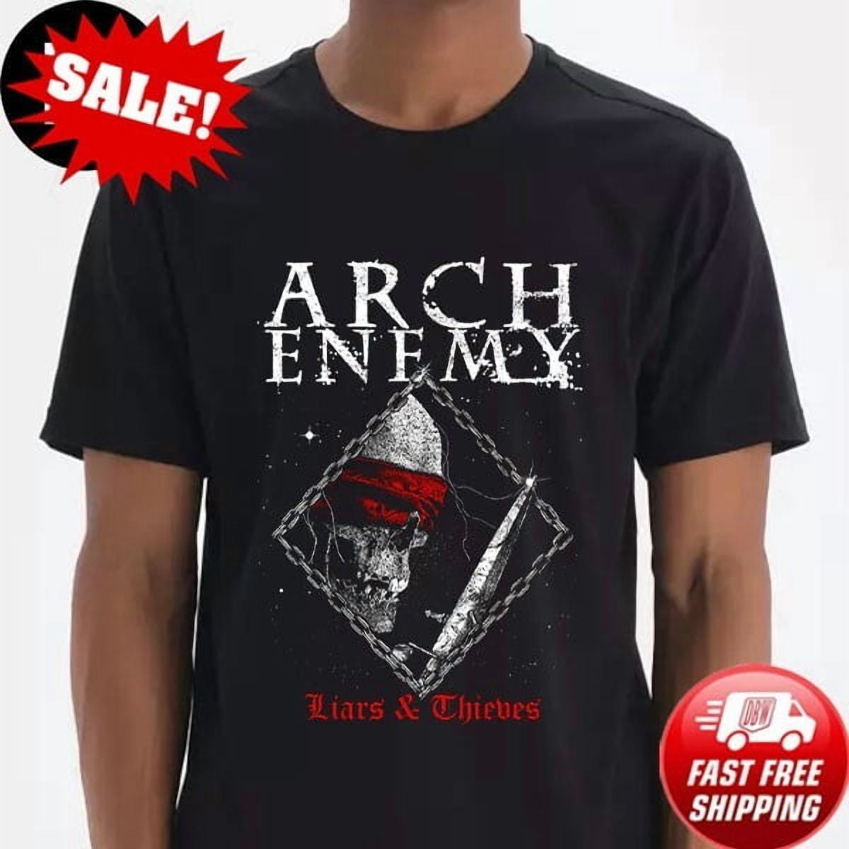 Arch Enemy Liars And Thieves Signature Fan Gifts Classic T-Shirt ...