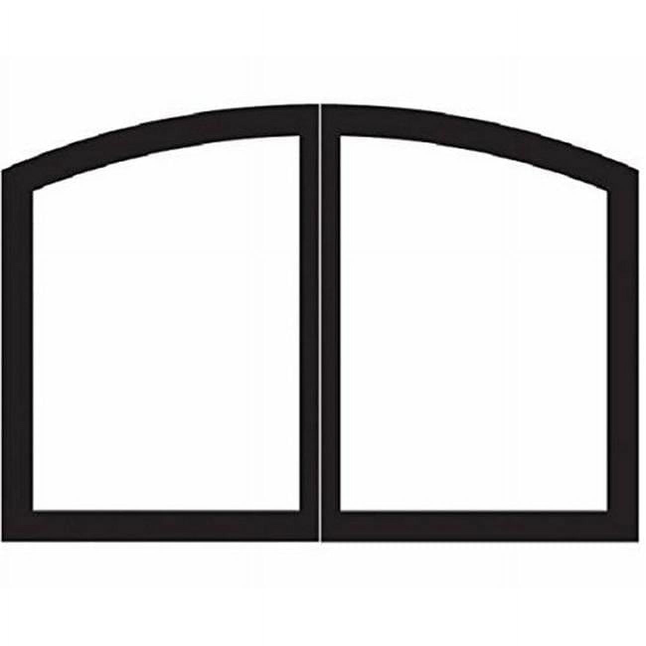 Arch Firebox Doors Set, Black - Walmart.com
