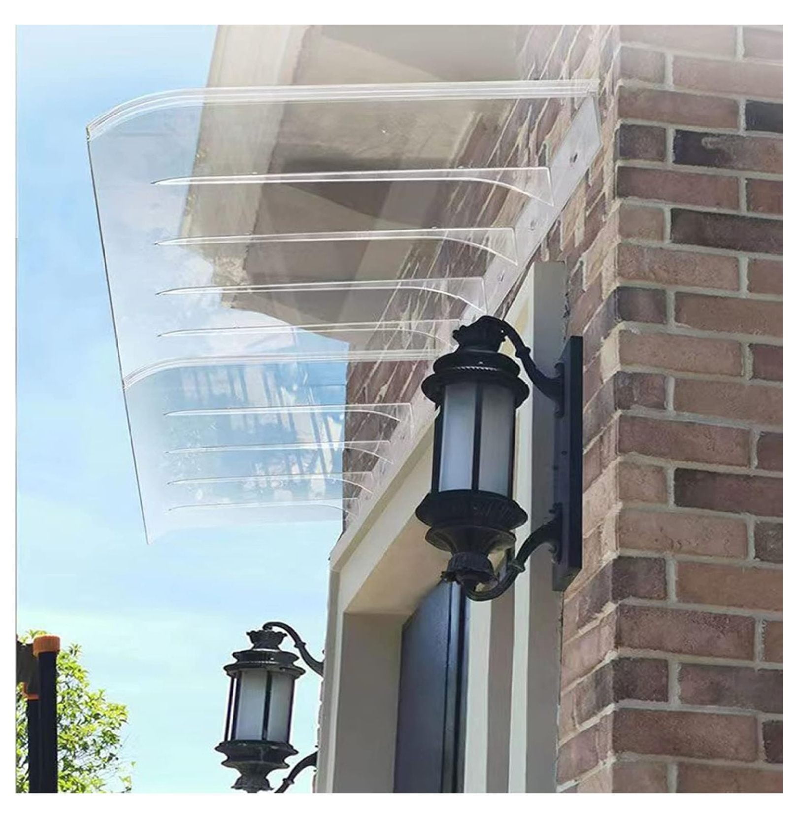 Arch Front Door Canopy Cover,Metal Window Awning Door Patio Canopy ...