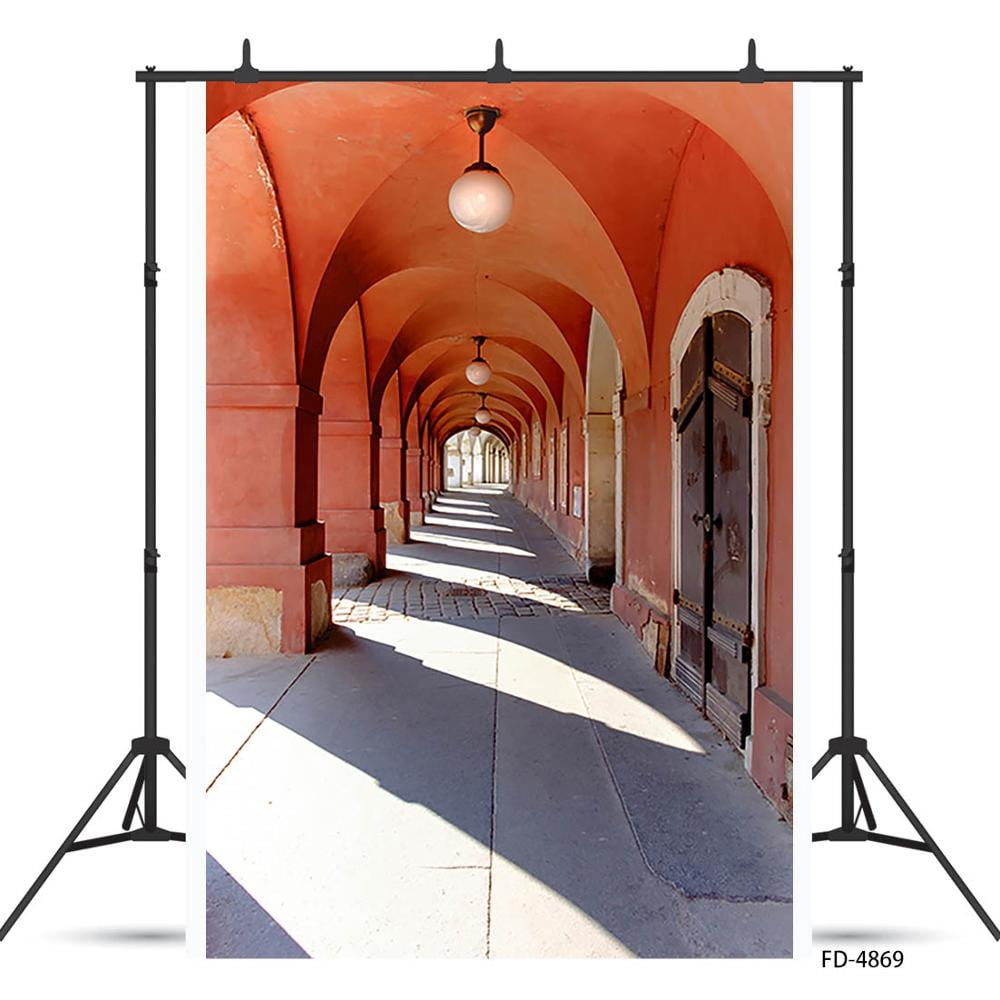 Arch Gallery Shadow Photo Background Computer Printed Backdrop for ...
