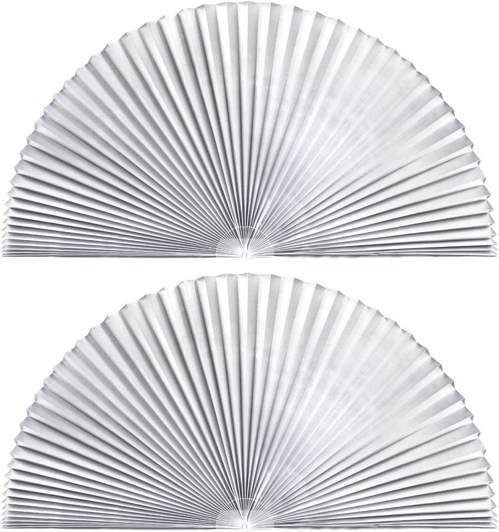Arch Light Filtering Fabric Shade Pack of 2 fit for Perfect Half-Round ...