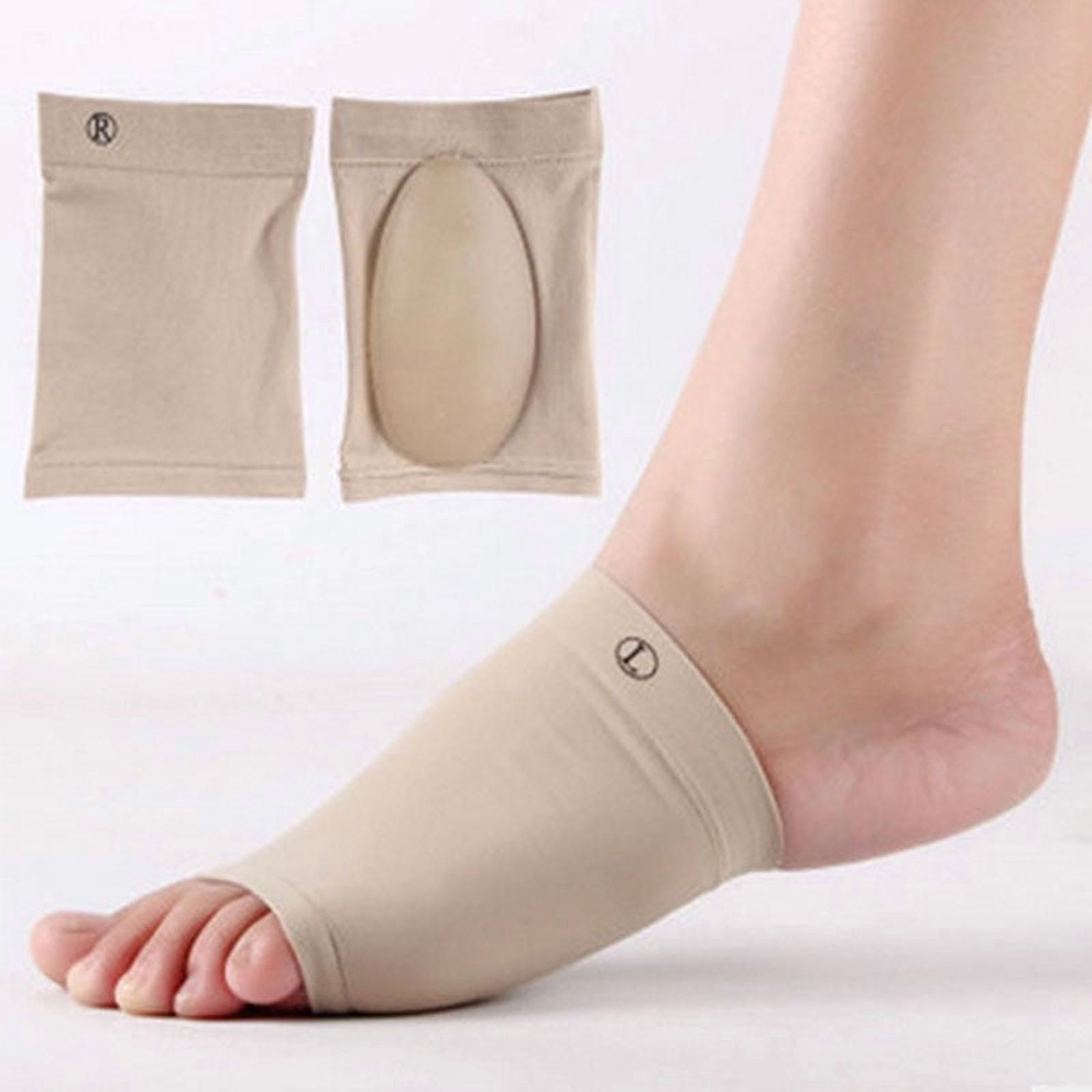 Arch Support Foot Sleeves for Plantar Fasciitis Flat Feet Pain Relief ...