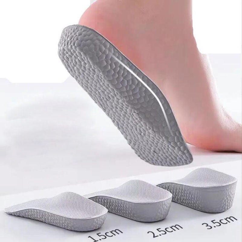 Arch Support Height Increase Insoles Light Weight Soft Elastic Lift for ...