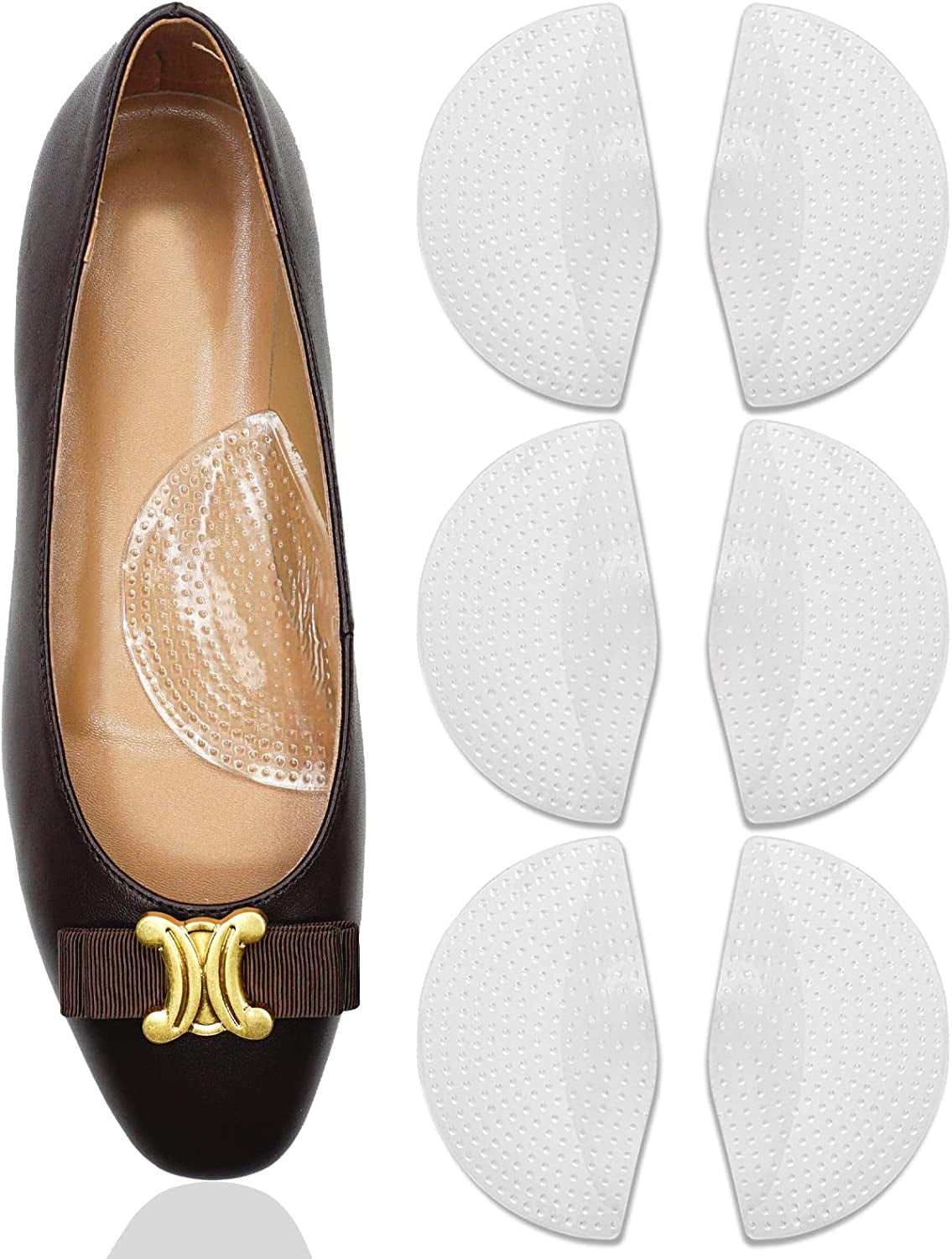 Arch Support Shoe Insoles for Flat Feet, Gel Arch Inserts for Plantar ...