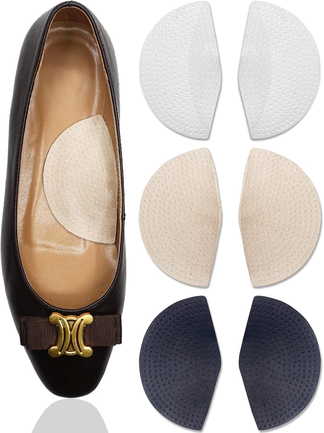 Arch Support Shoe Insoles for Flat Feet, Gel Arch Inserts for Plantar ...