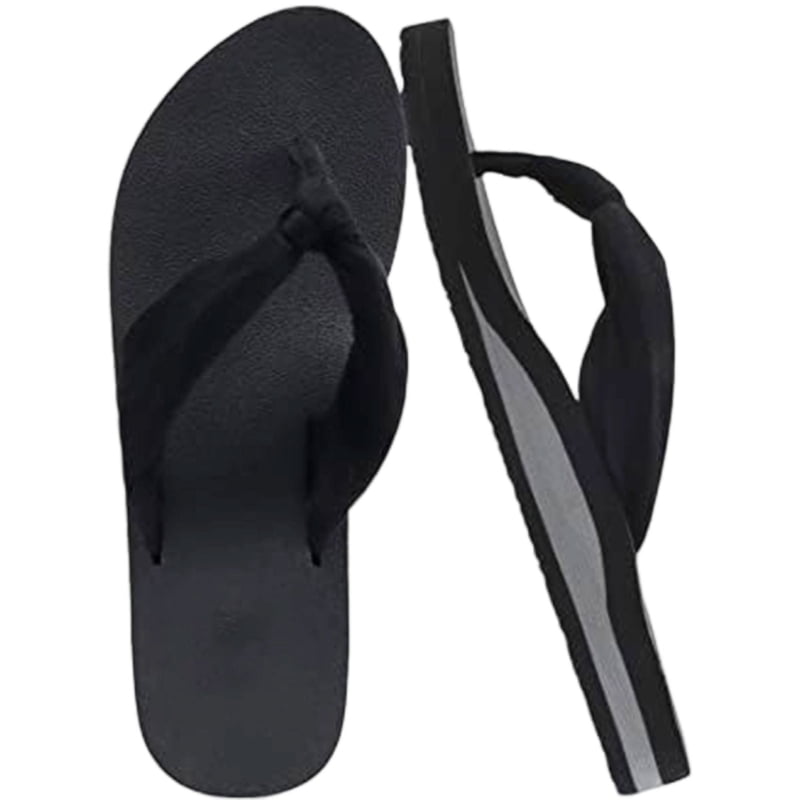 Arch Support Thong Sandals For Women EVA Slippers With Knot Cotton ...