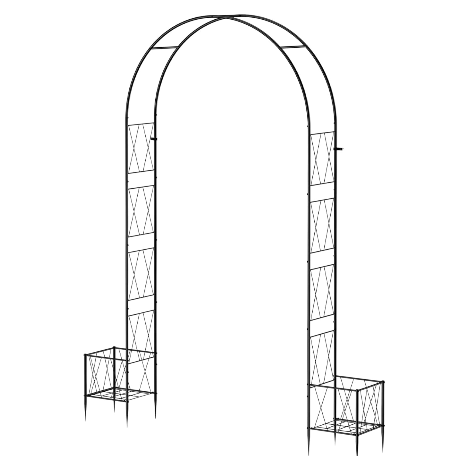 Arch Trellis -Raised Garden Bed with Trellis, Suitable for Garden ...