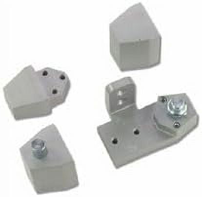 Arch / Vistawall Aluminum Storefront Door Pivot Set - Right Hand - Dark ...