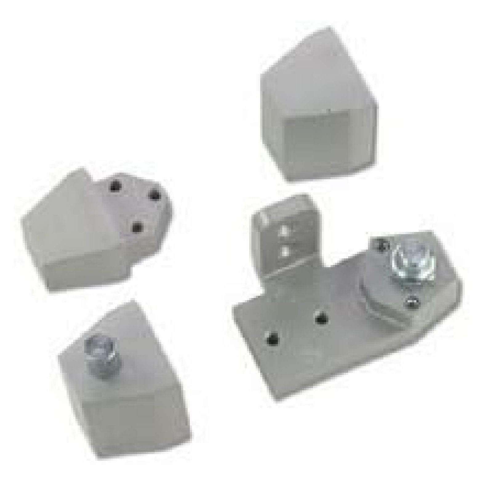 Arch / Vistawall Style Aluminum Storefront Door Pivot Set - Right Hand ...