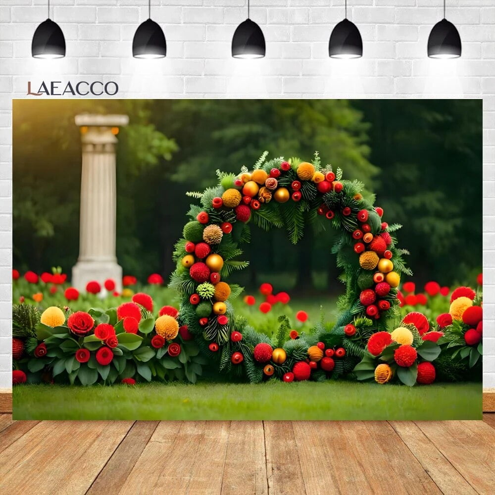 Arch Wedding Flower Backdrop Outdoor Romance Bridal Floral Wall ...