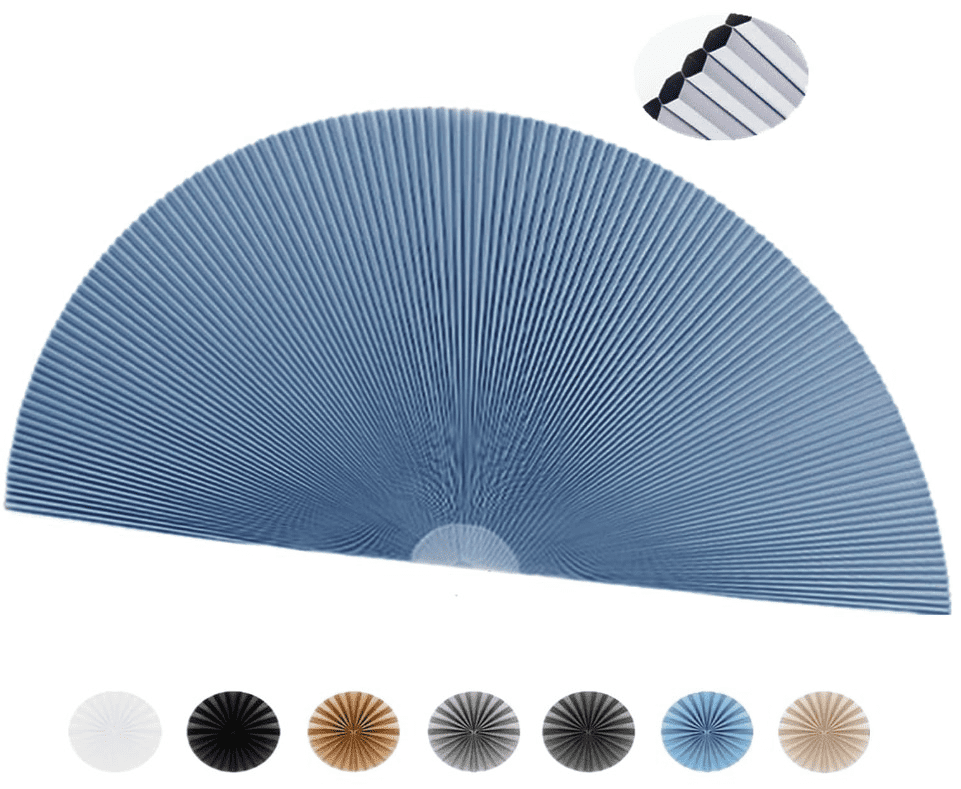 Arch Window Blackout Shades,Cellular Half Round Window Shade,Self ...