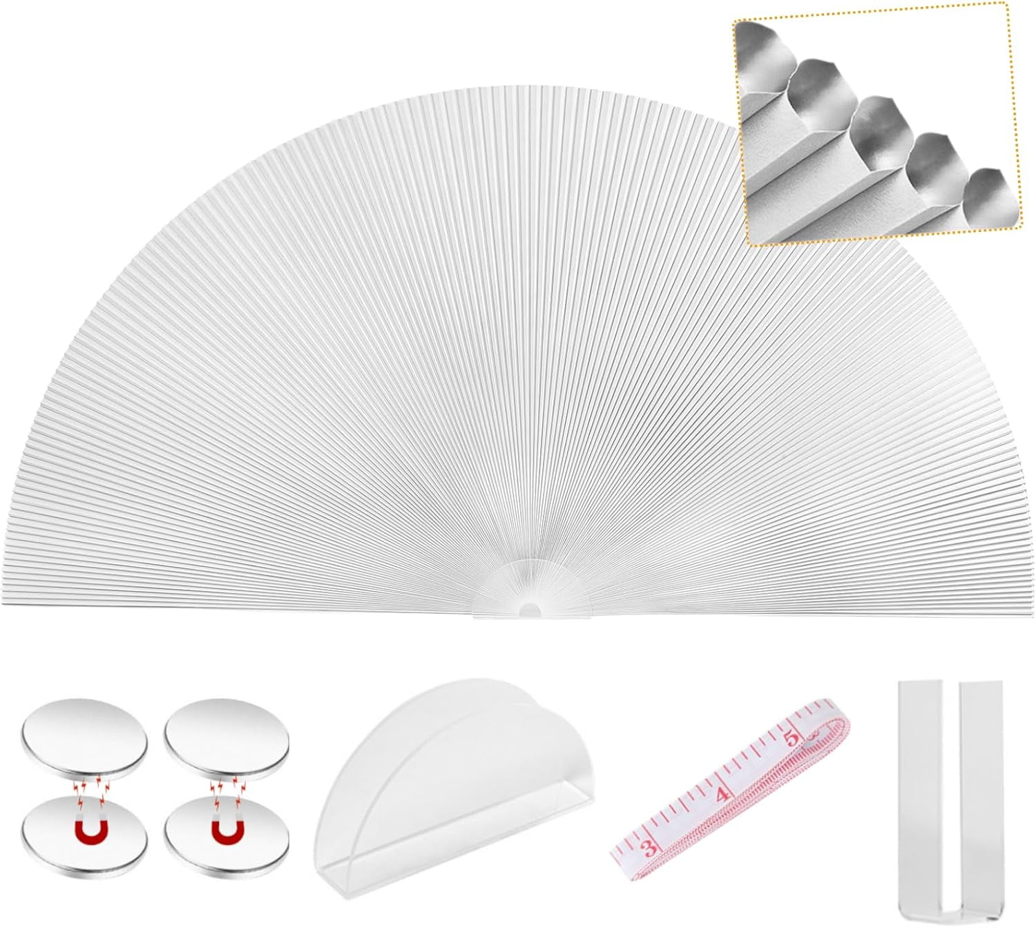 Arch Window Shades Half Circle Blackout Cellular Shades Cordless ...