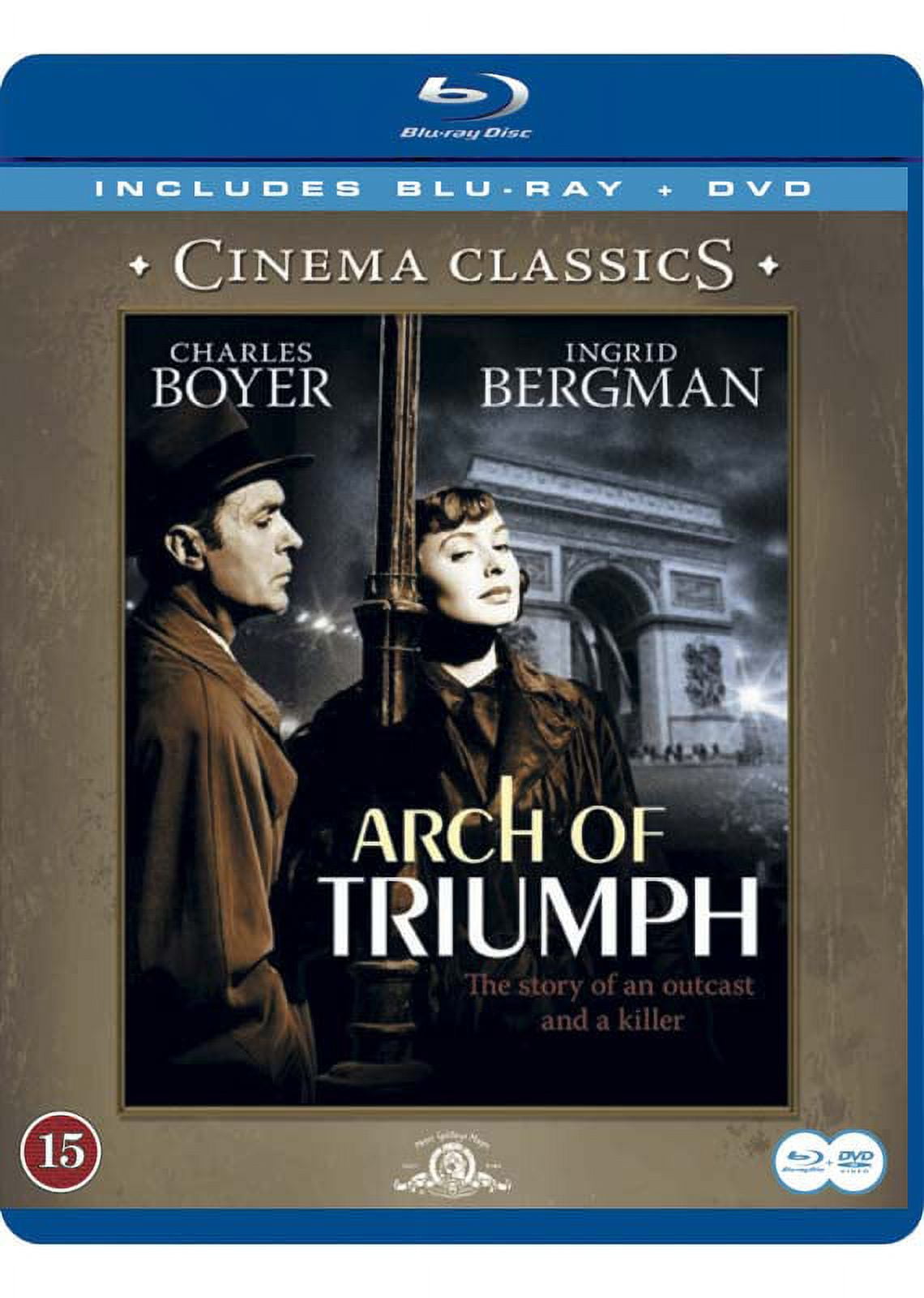 Arch of Triumph (Blu-Ray & DVD Combo) [ NON-USA FORMAT, Blu-Ray, Reg.B Import - Sweden ...