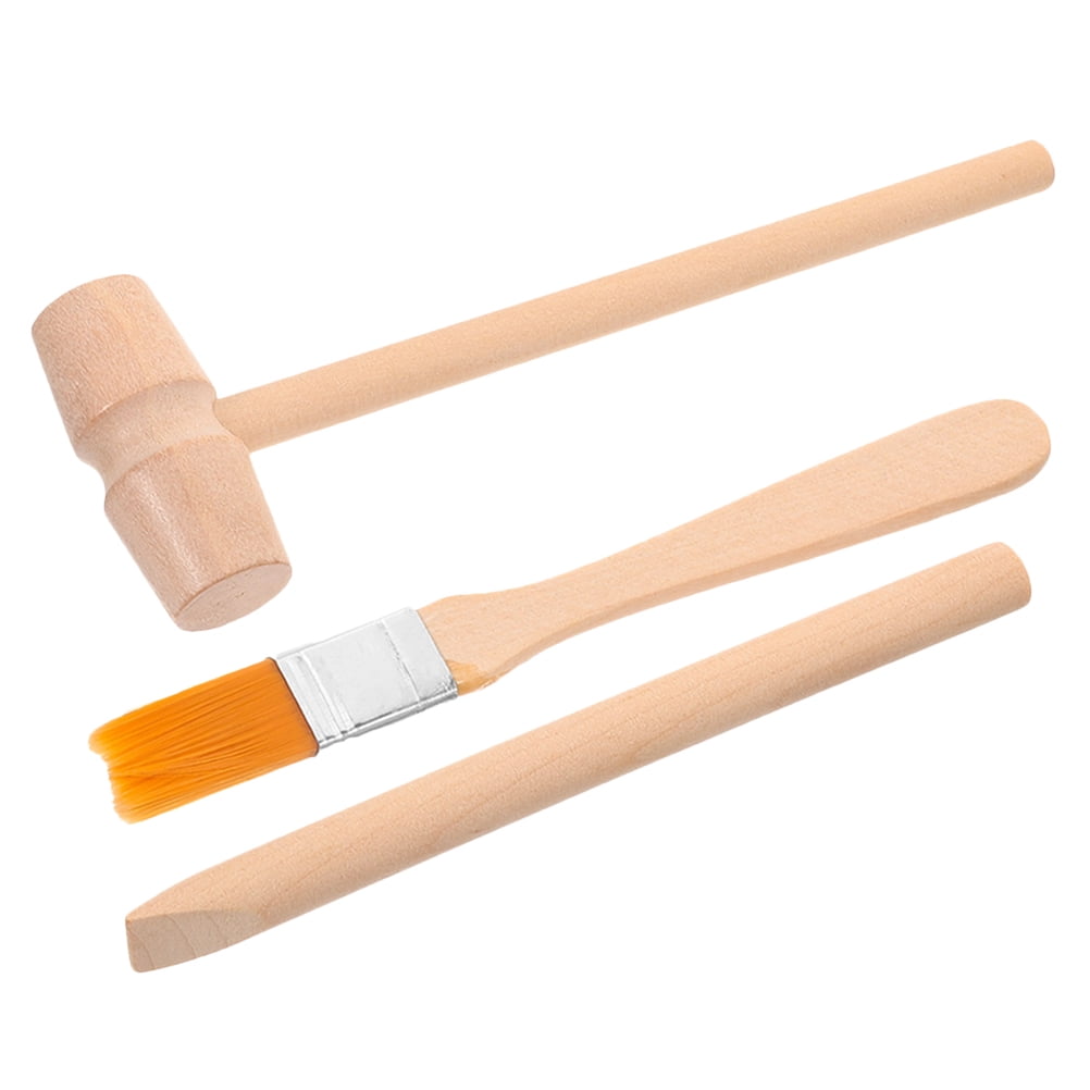 Archaeological Tools Kids Toys Excavation Toy Gemstone Dig Kit Brush ...