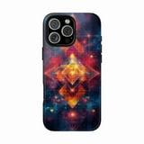 Archaic Neon Sacred Geometry Symbol Graphic Case for iPhone 11,12,13,14 ...