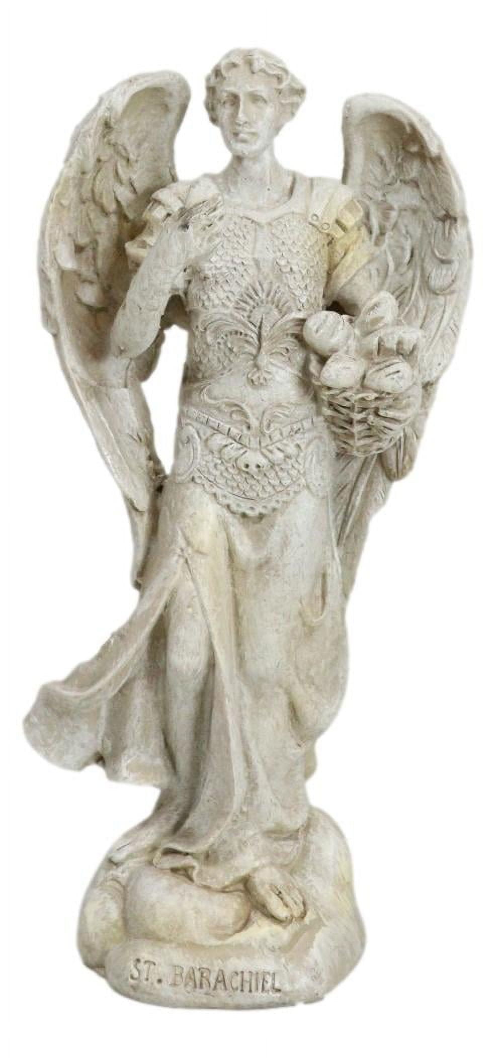 Archangel Holy Saint Barachiel Statue 5"Tall Provision And Blessings Of ...