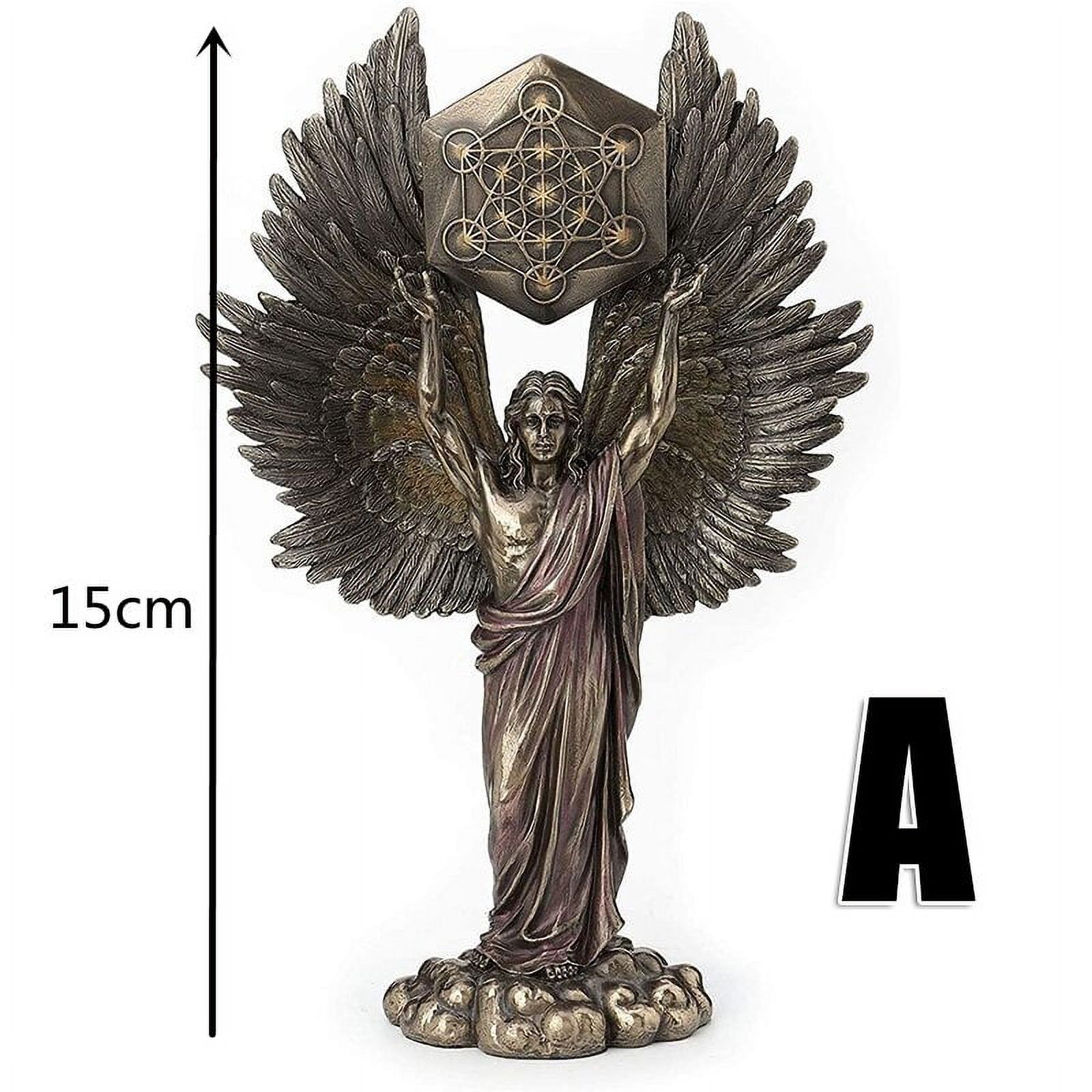 Archangel Metatron Angel Transformation Sculpture Resin Crafts Garden ...