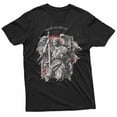 Archangel Michael Make No Peace With Evil Gothic Christian T-Shirt All ...