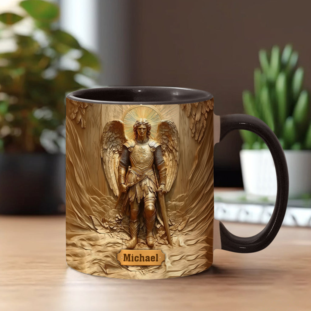 Archangel Michael Personalized Christian Accent Mug - Walmart.com