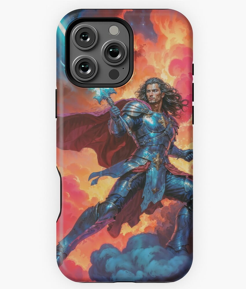 Archangel Michael Religious Angel Phone Case for iPhone 16 15 14 13 12 ...