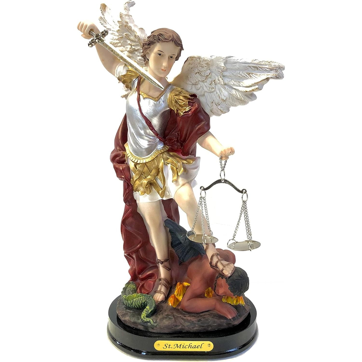 Archangel Michael San Miguel Statue Figurine Figure Religious Saint ...