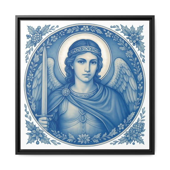 Archangel Saint Michael Art Print: Spiritual Home Decor Christian Wall ...