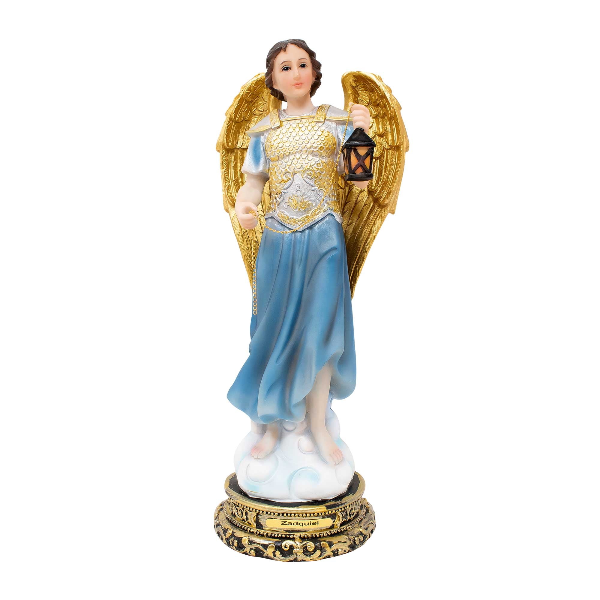 Archangel Zadkiel Statue Figurine (Arcangel Zadkiel) Angel of Mercy and ...