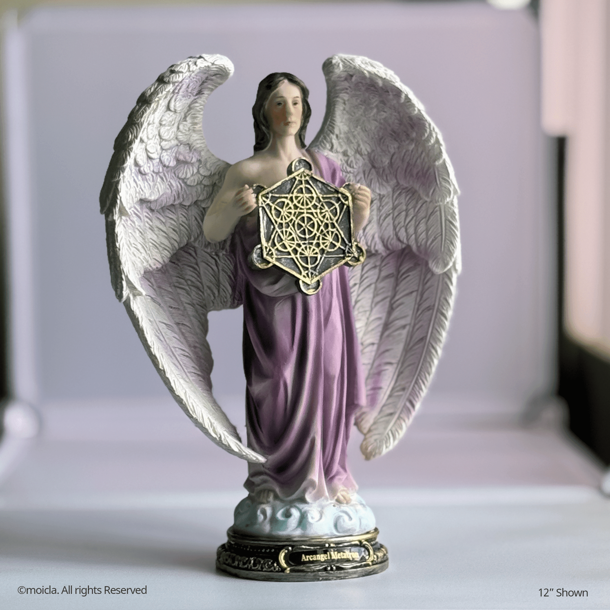Archangle Metatron Resin Statue - 12" Catholic Figurine - Walmart.com