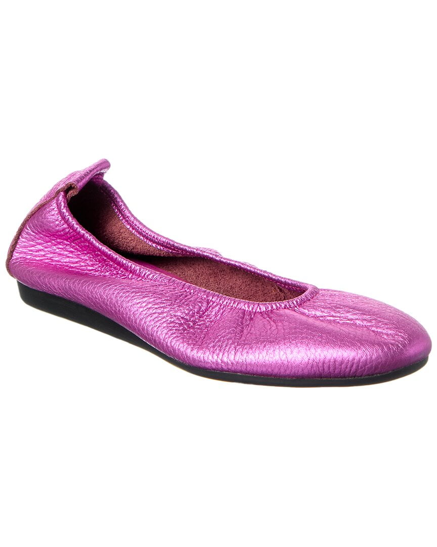 Arche Laius Leather Flat, 36, Pink - Walmart.com