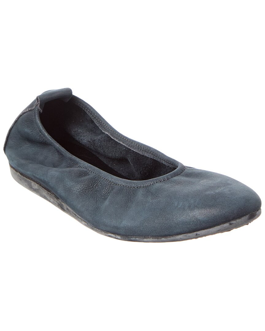 Arche Laius Leather Flat, 37, Blue - Walmart.com