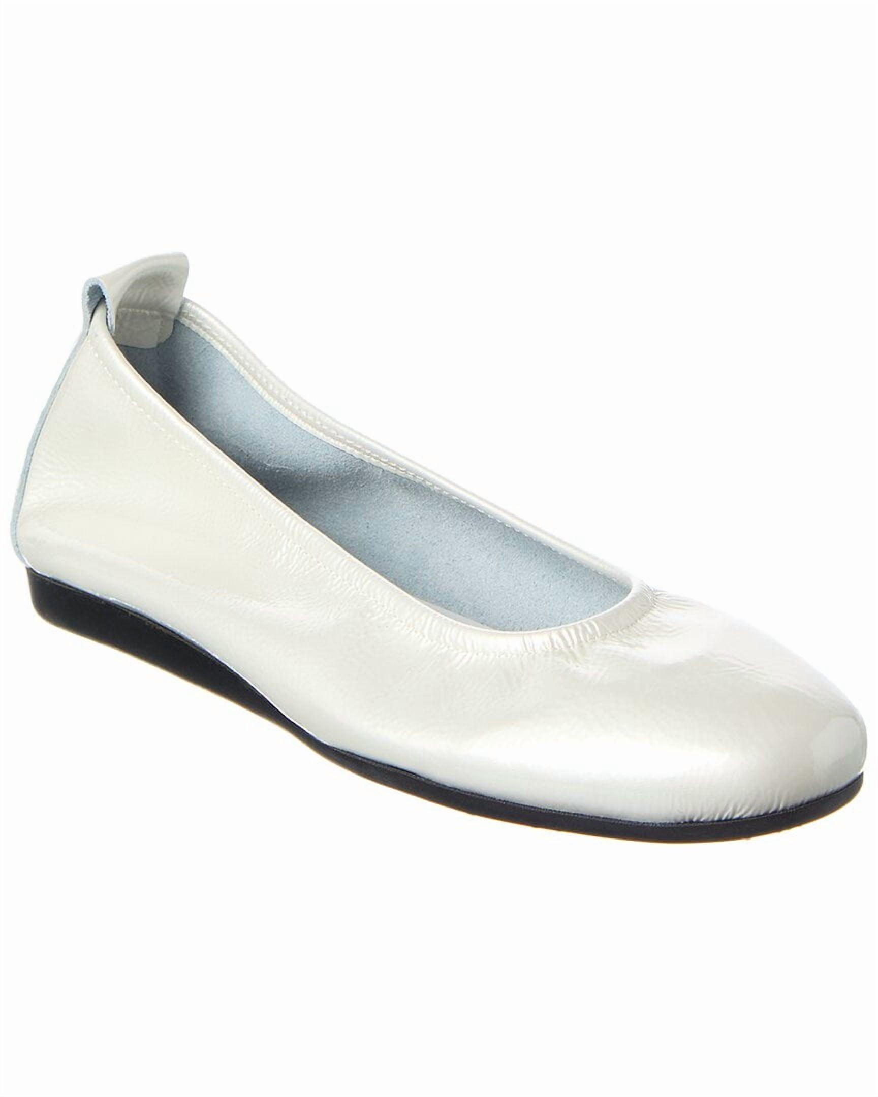 Arche Laius Leather Flat, 41, White - Walmart.com