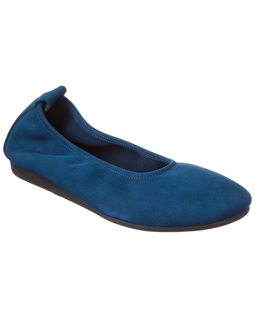 Arche Laius Suede Flat, 38, Blue - Walmart.com