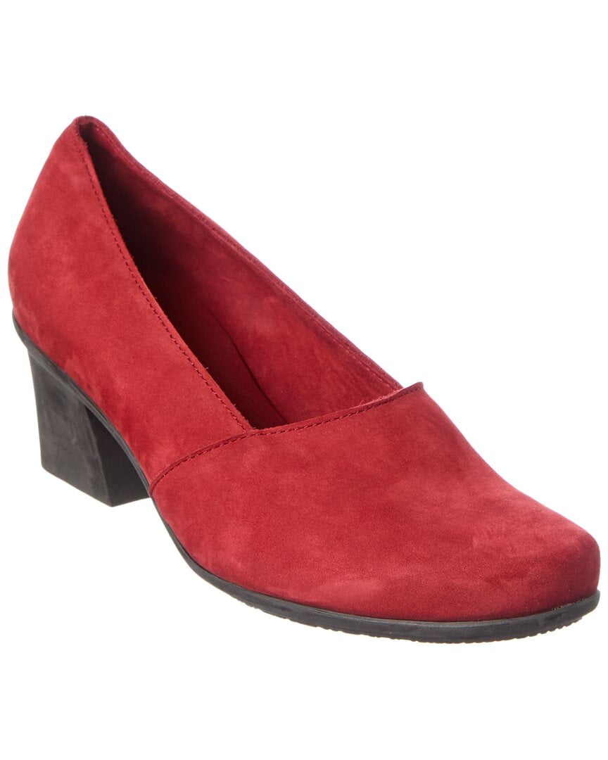 Arche Marbel Suede Pump, 37, Red - Walmart.com