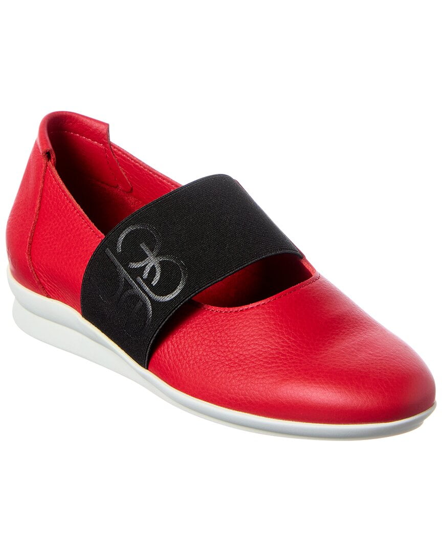 Arche Naskow Leather Sneaker, 36, Red - Walmart.com