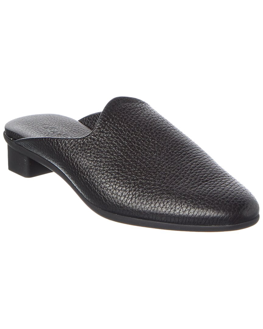 Arche Rayaki Leather Flat, 37, Black - Walmart.com